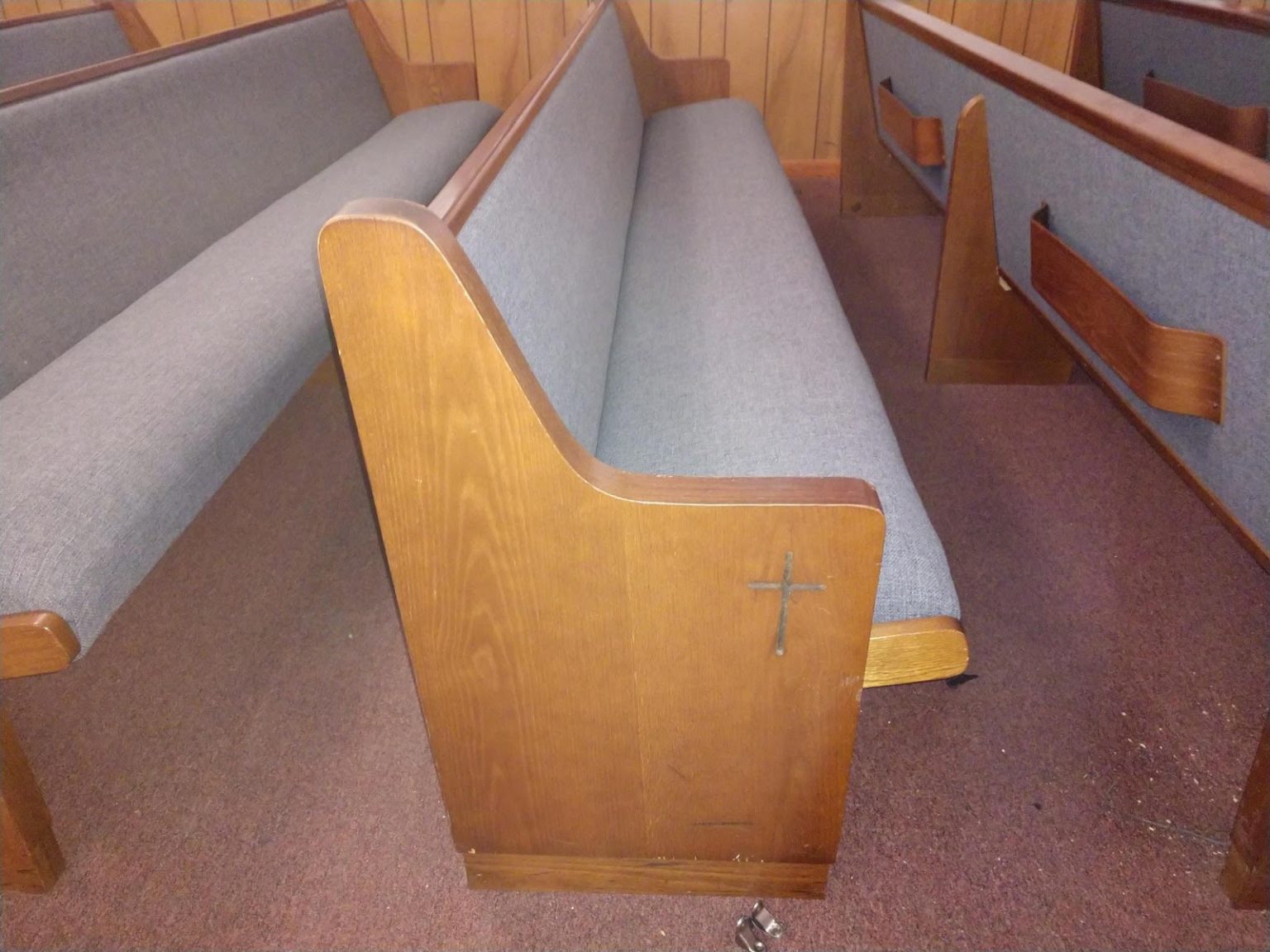 Church Pew Upholstery | McPhail Church Services